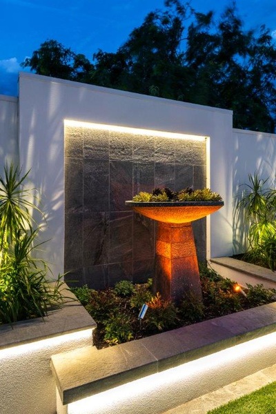 Modern Garden Lighting Project by LED Outdoor | Allera Light