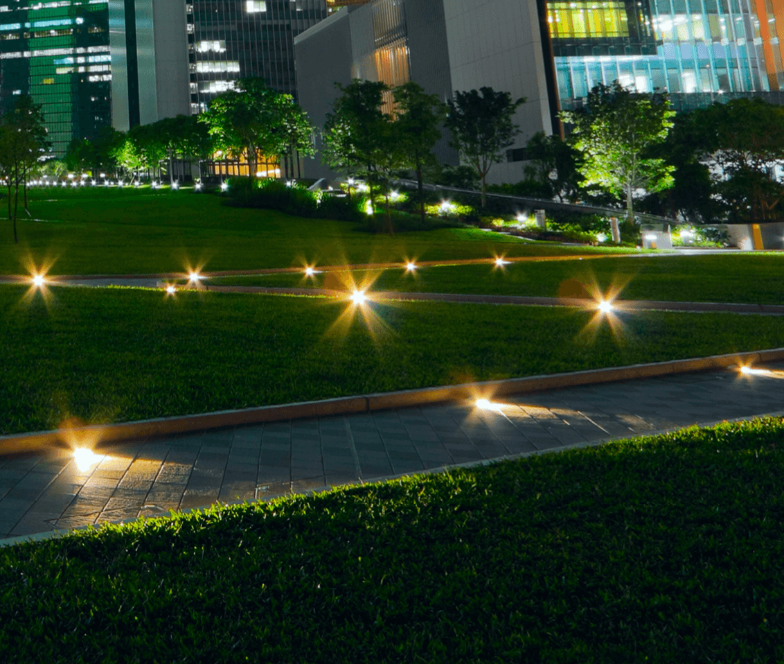 LED Deck Lights | In-ground Path Way Lighting | In ground Uplighting ...