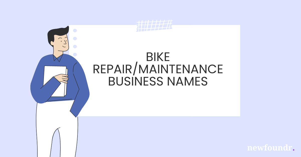 75+ Unique, Creative & Catchy Bike Repair/Maintenance Business Names ...