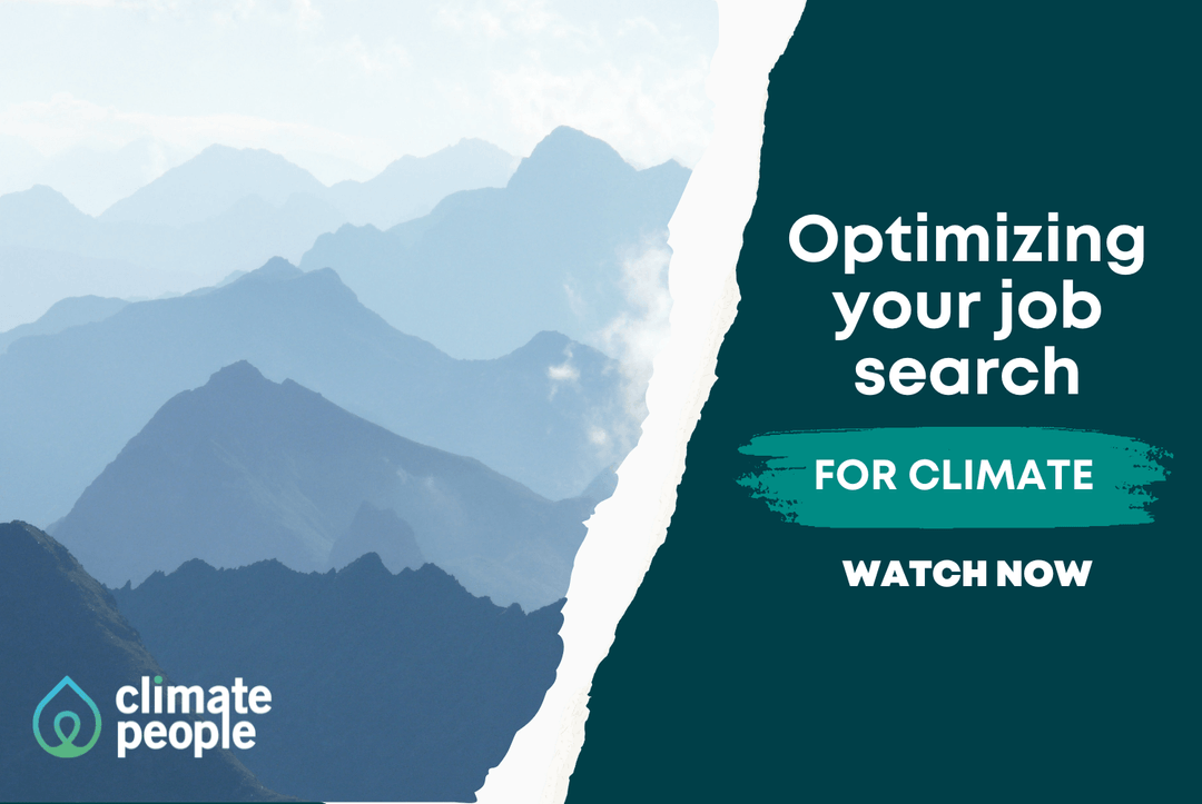 Your Home For ClimateTech Recruitment - Climate People