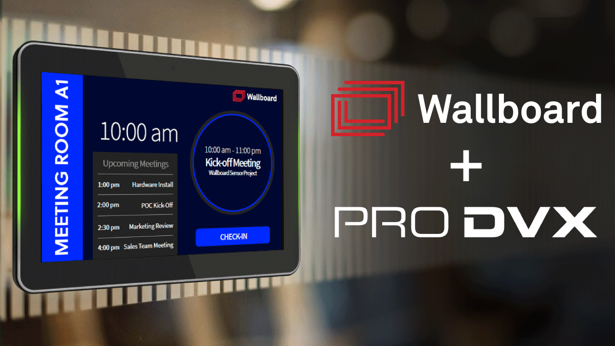 Meeting Room Signage with ProDVX | Wallboard Blog