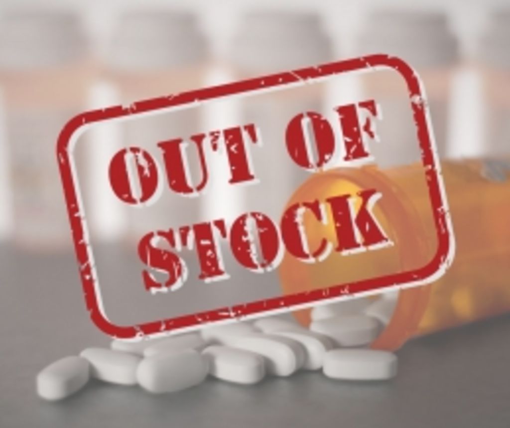 When medicines are not available due to a drug shortage