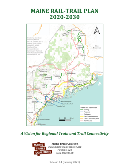 Maine Rail Trail Plan 2020-2030