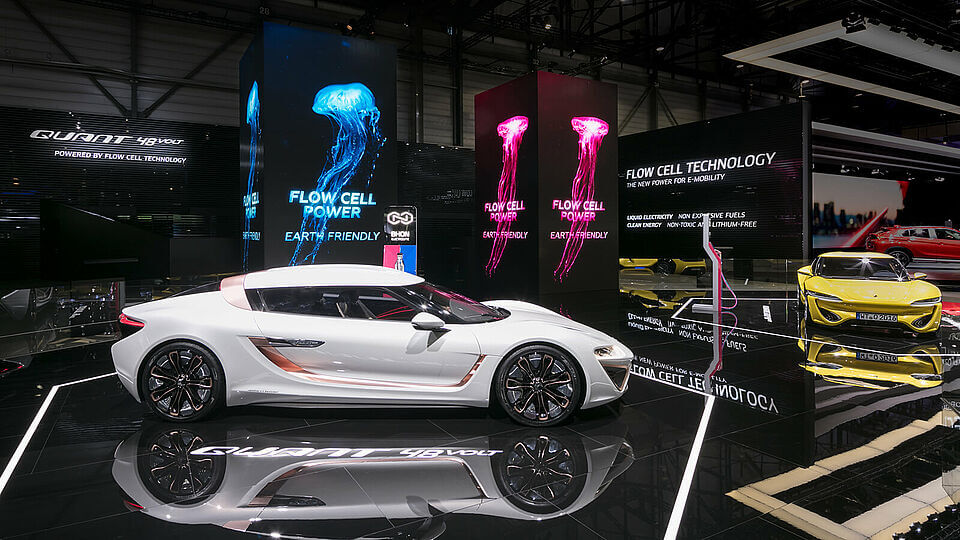 nanoFlowcell at the 2017 Geneva International Motor Show