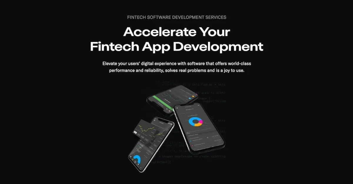 Fintech Software Development Services