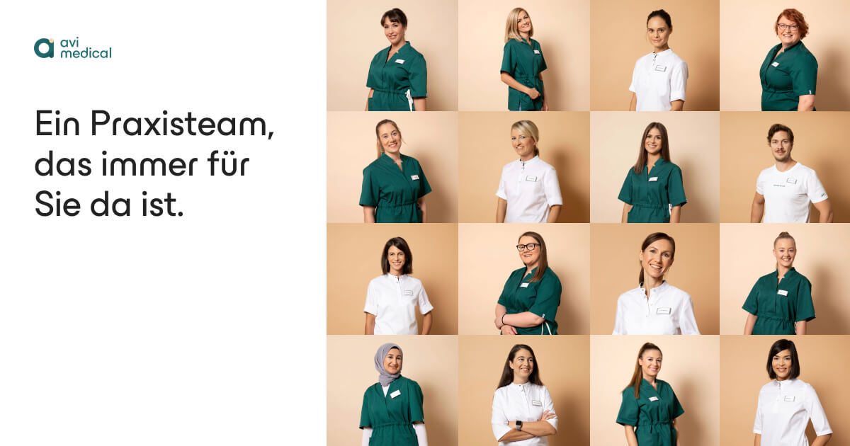 Avi Medical: Unsere Praxisteams