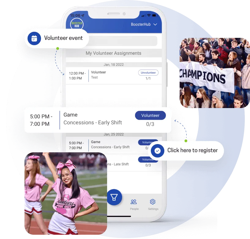 BoosterHub Features | Booster Club Management and Accounting Software