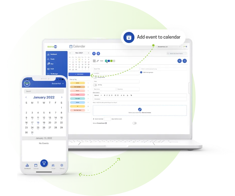 BoosterHub Features | Booster Club Management and Accounting Software