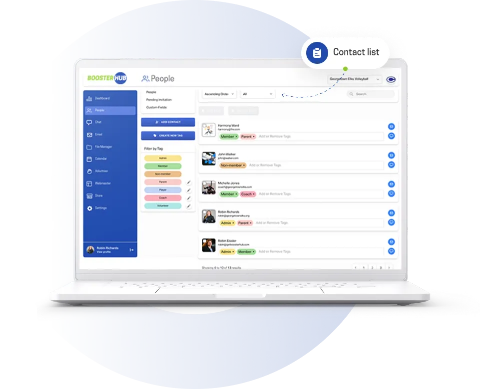 BoosterHub Features | Booster Club Management and Accounting Software