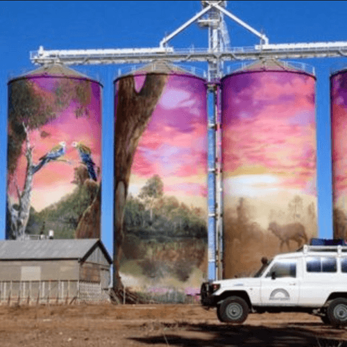 Headquarters Mural | Brooke's Blooms