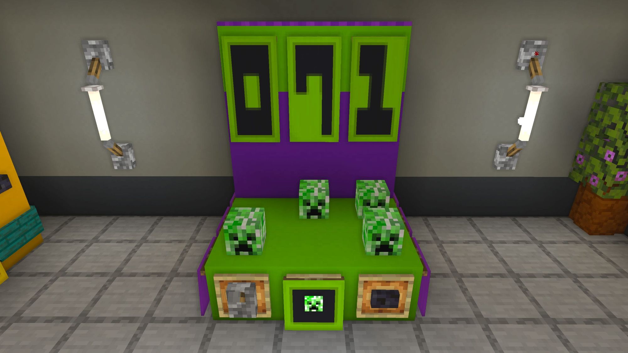 Whack a mole game by JotBot | Minecraft Build Tutorial