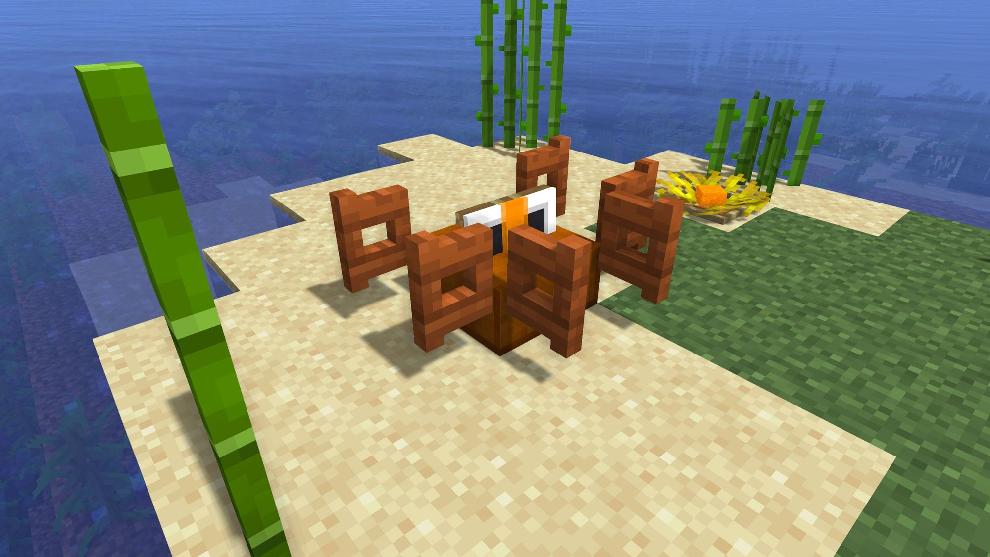 Sand crab by JotBot | Minecraft Build Tutorial