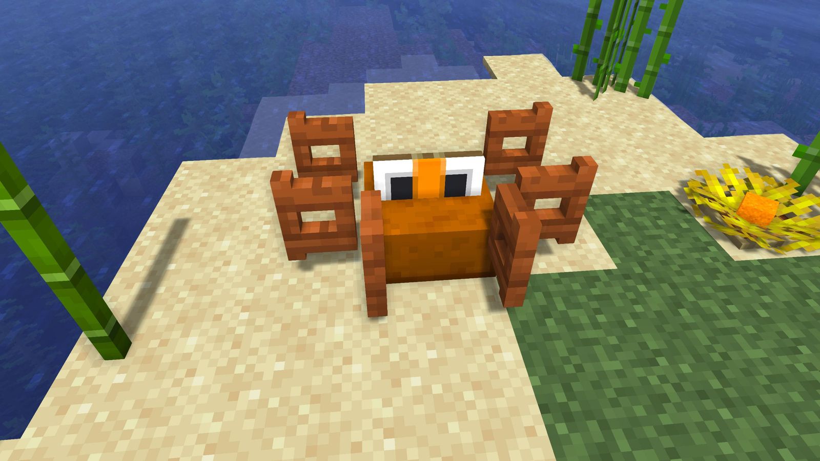 Sand crab by JotBot | Minecraft Build Tutorial