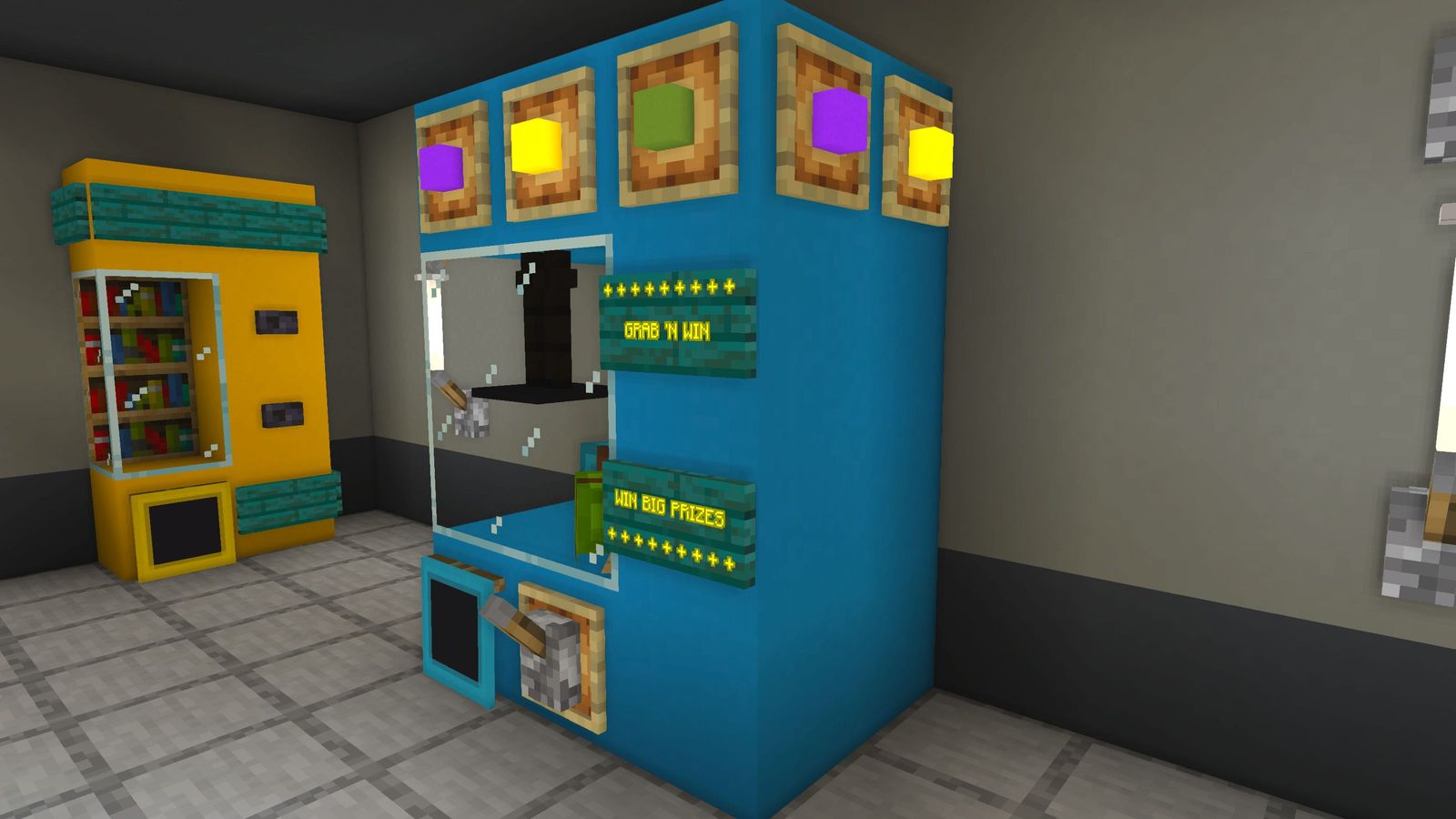 Claw machine by JotBot | Minecraft Build Tutorial
