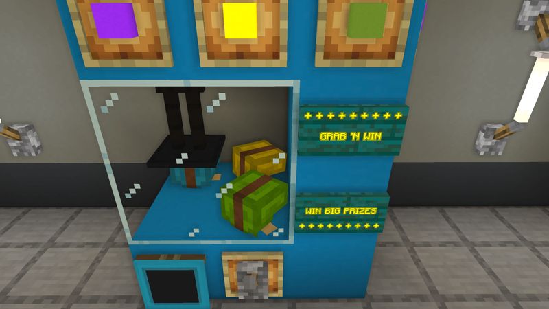 Claw machine by JotBot | Minecraft Build Tutorial