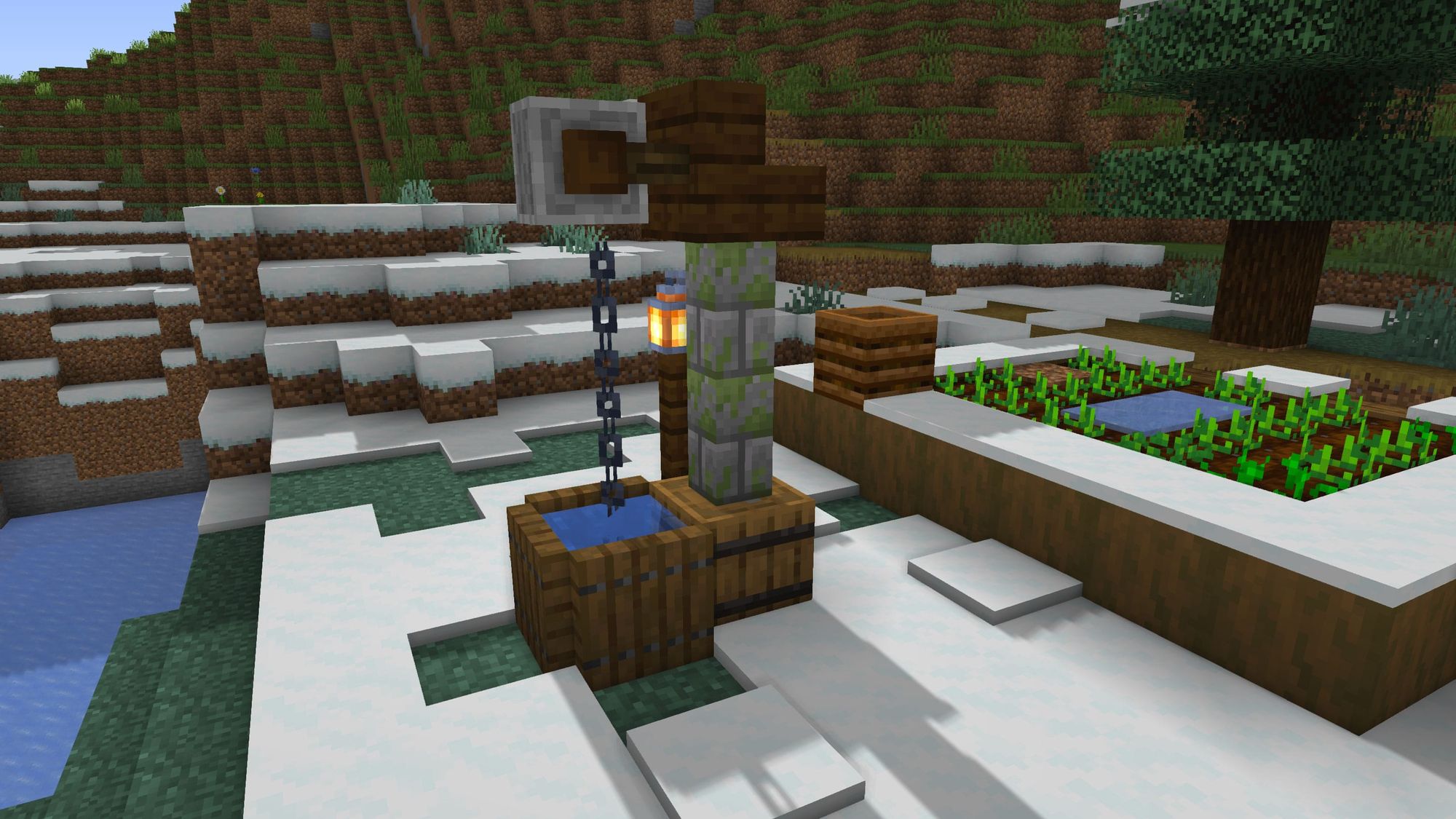 Small cistern well by JotBot | Minecraft Build Tutorial