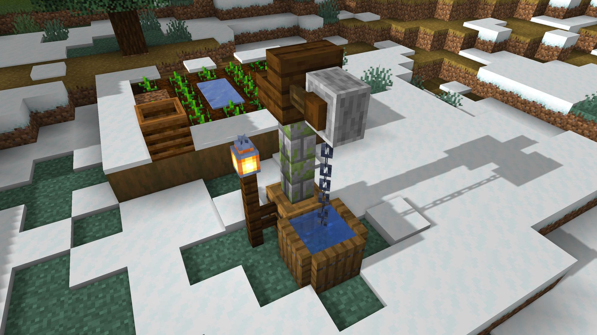 Small cistern well by JotBot | Minecraft Build Tutorial