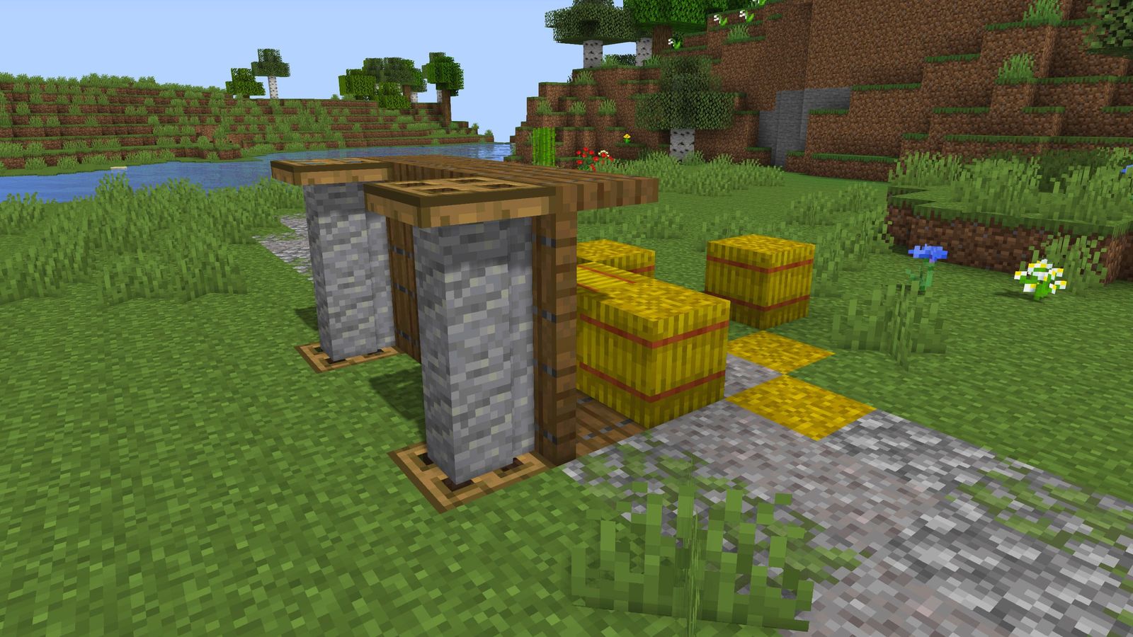 Fallen wagon by IamPixel | Minecraft Build Tutorial