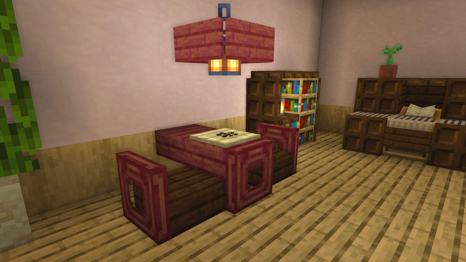 Table + marbles game by Blaubart | Minecraft Build Tutorial