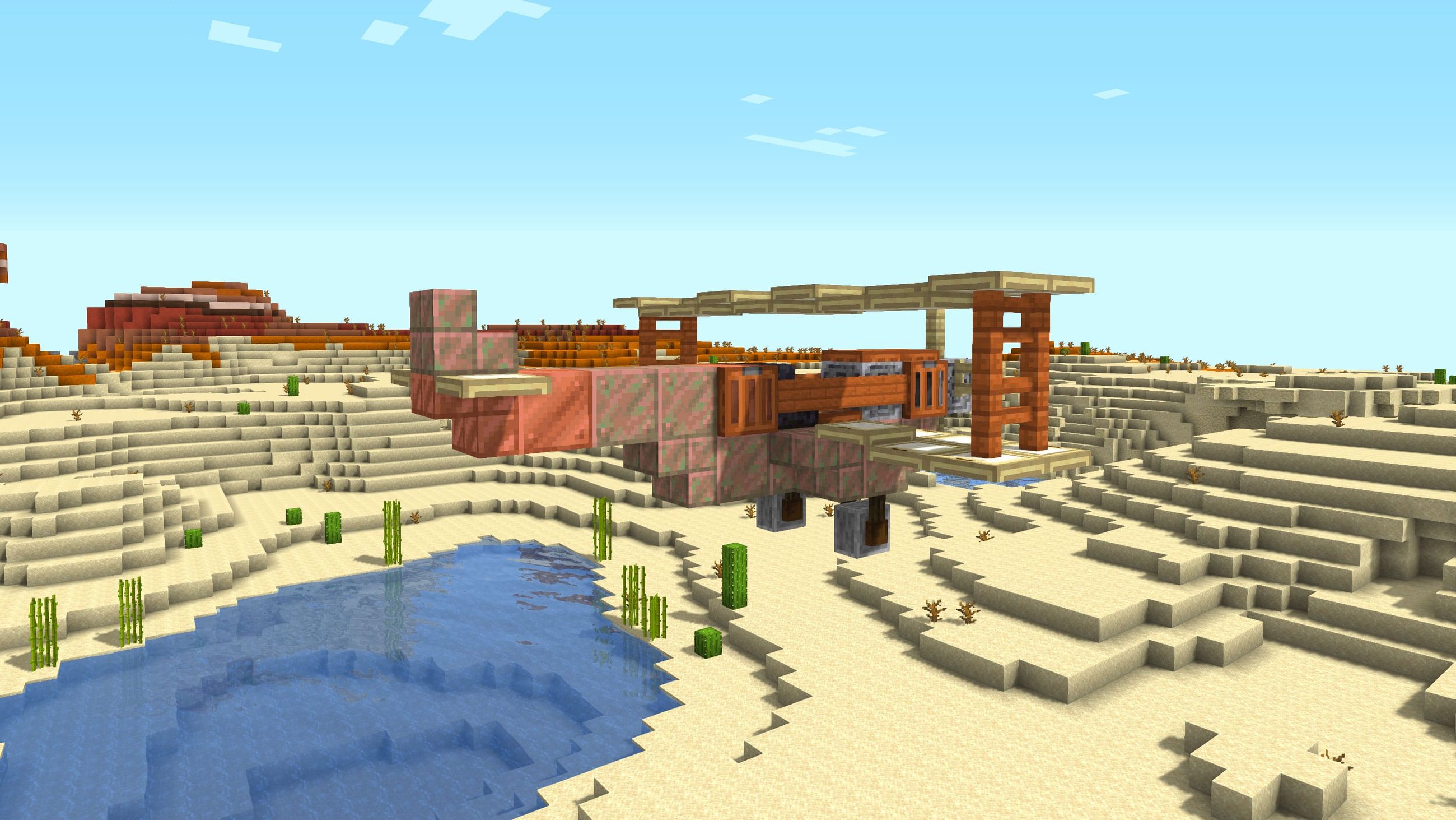 Secondhand airplane by JotBot | Minecraft Build Tutorial