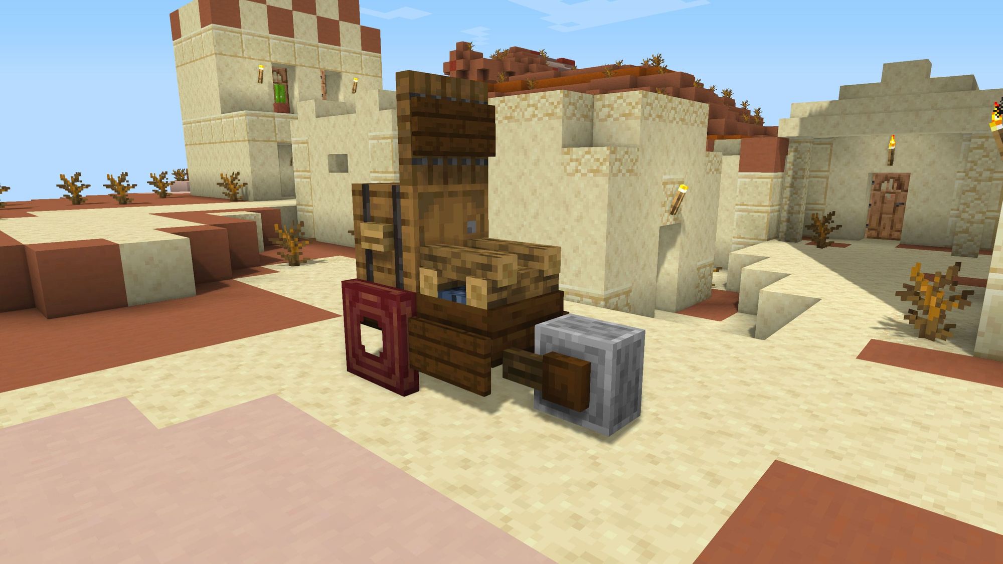 Upright touring trike by JotBot | Minecraft Build Tutorial