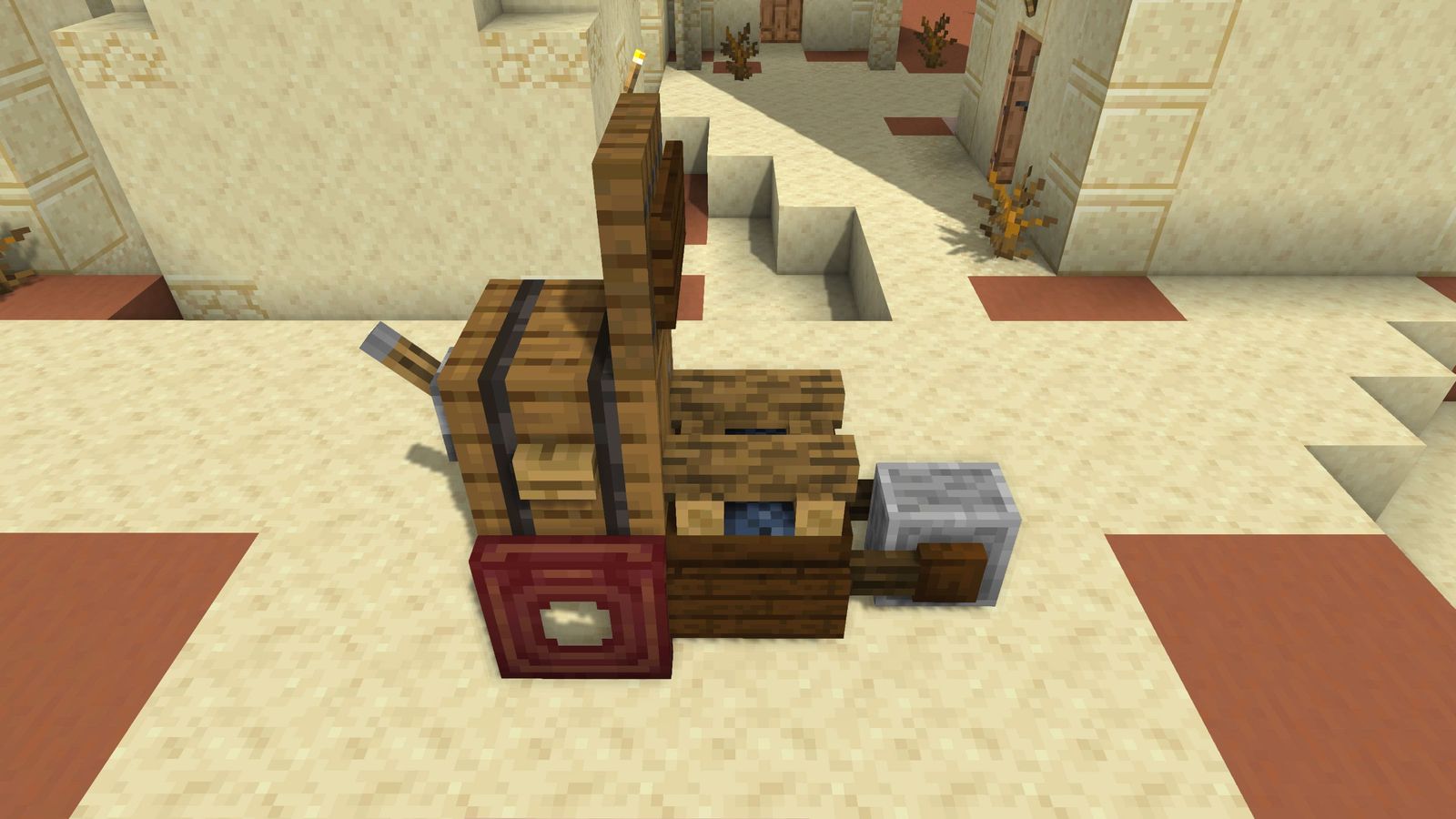 Upright touring trike by JotBot | Minecraft Build Tutorial