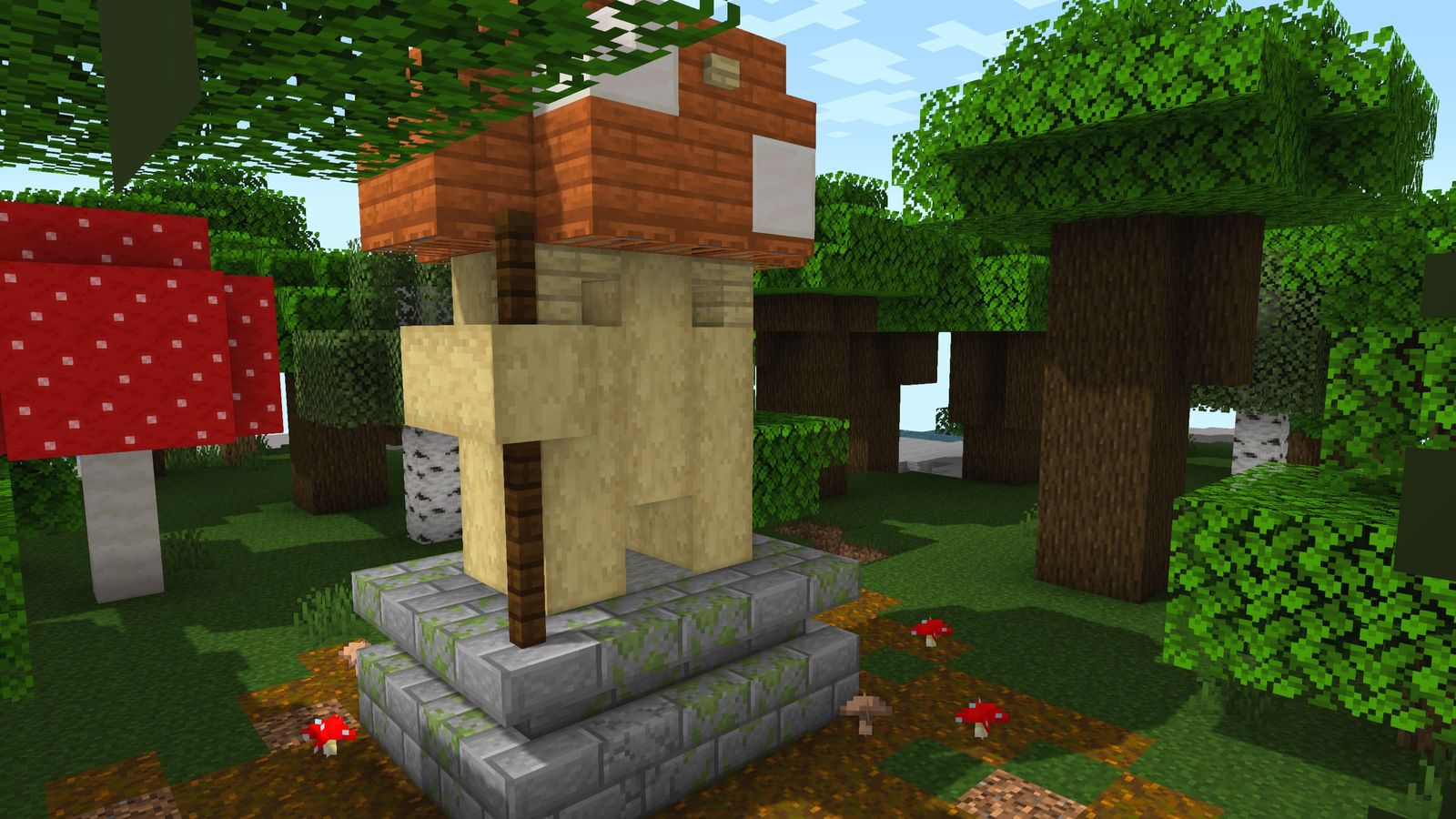 Mushroom guardian by JotBot | Minecraft Build Tutorial