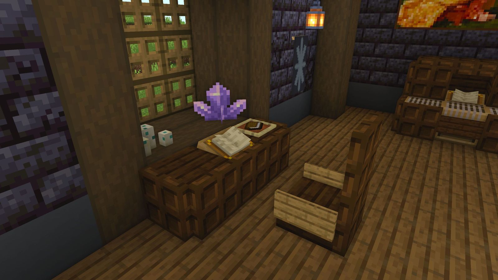 Philosopher desk by JEFFERSCRAFT1 | Minecraft Build Tutorial