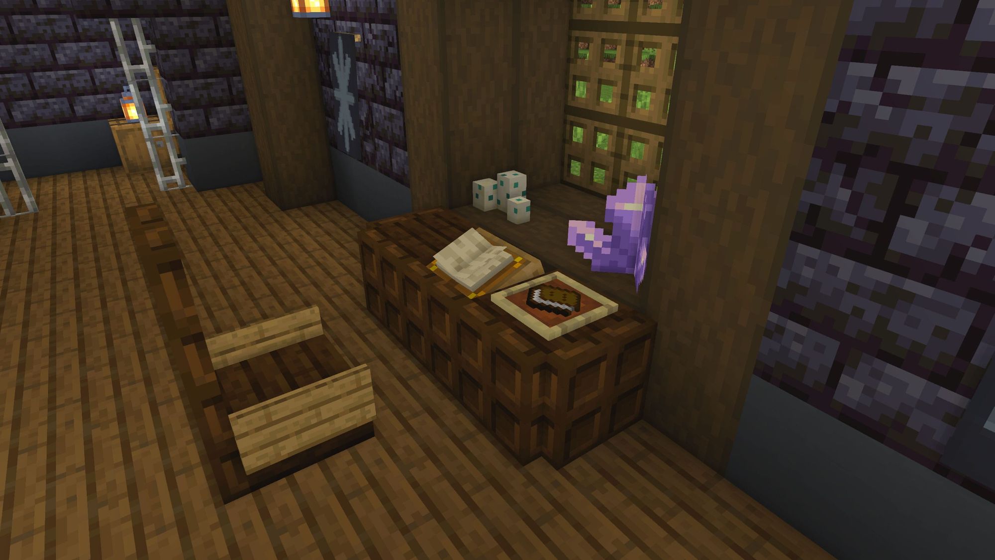 Philosopher desk by JEFFERSCRAFT1 | Minecraft Build Tutorial