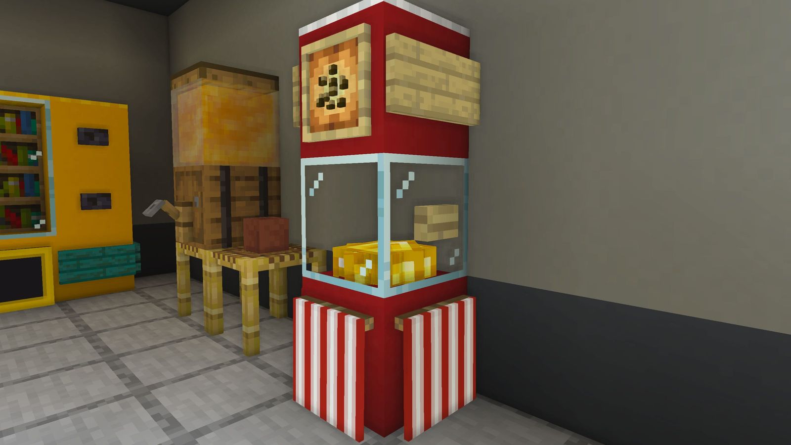 Popcorn machine by JotBot | Minecraft Build Tutorial