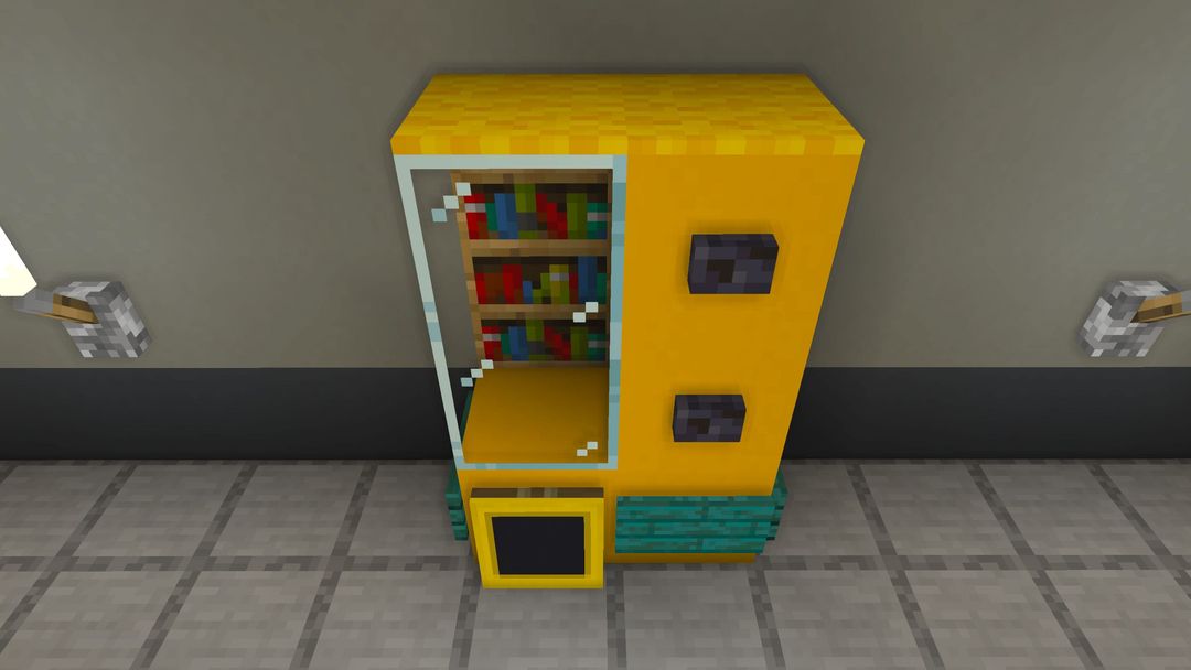 Simple vending machine by JotBot | Minecraft Build Tutorial