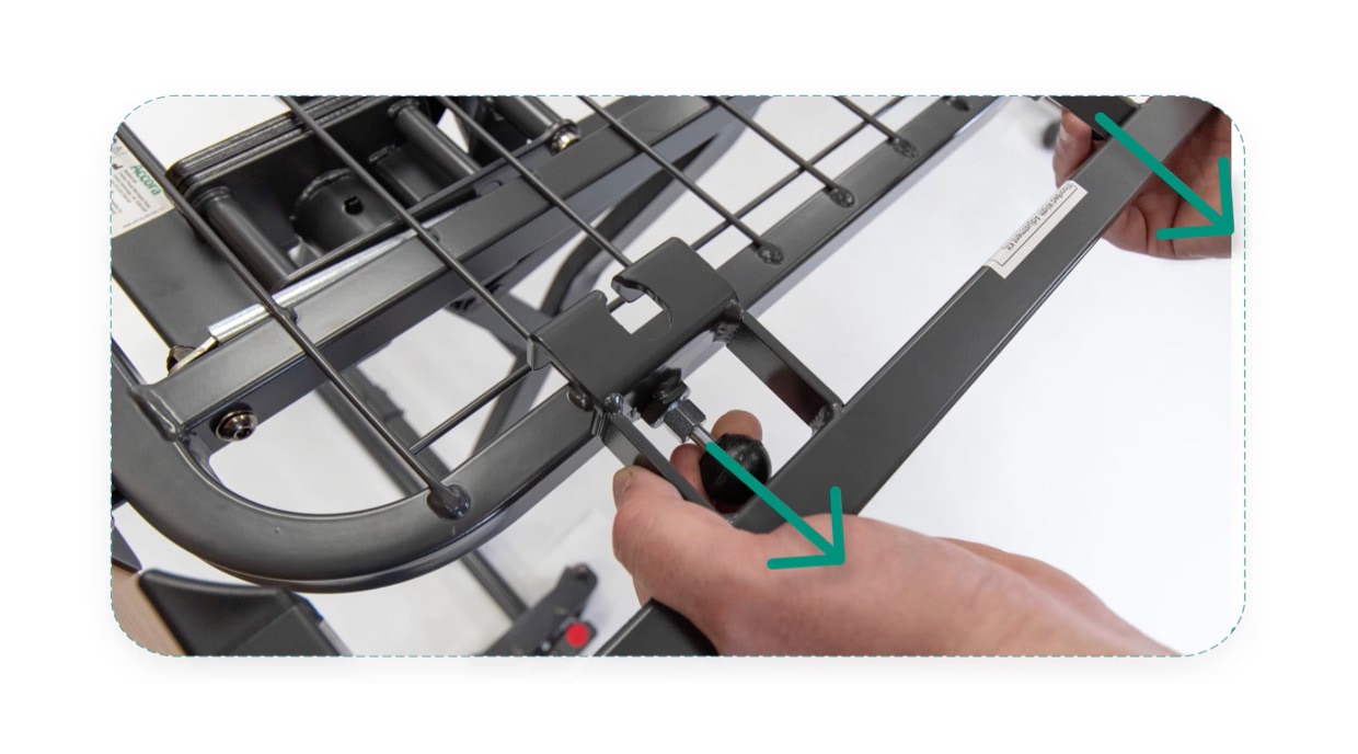 Fitting the Empresa width adjustment kit – How to Video | Accora