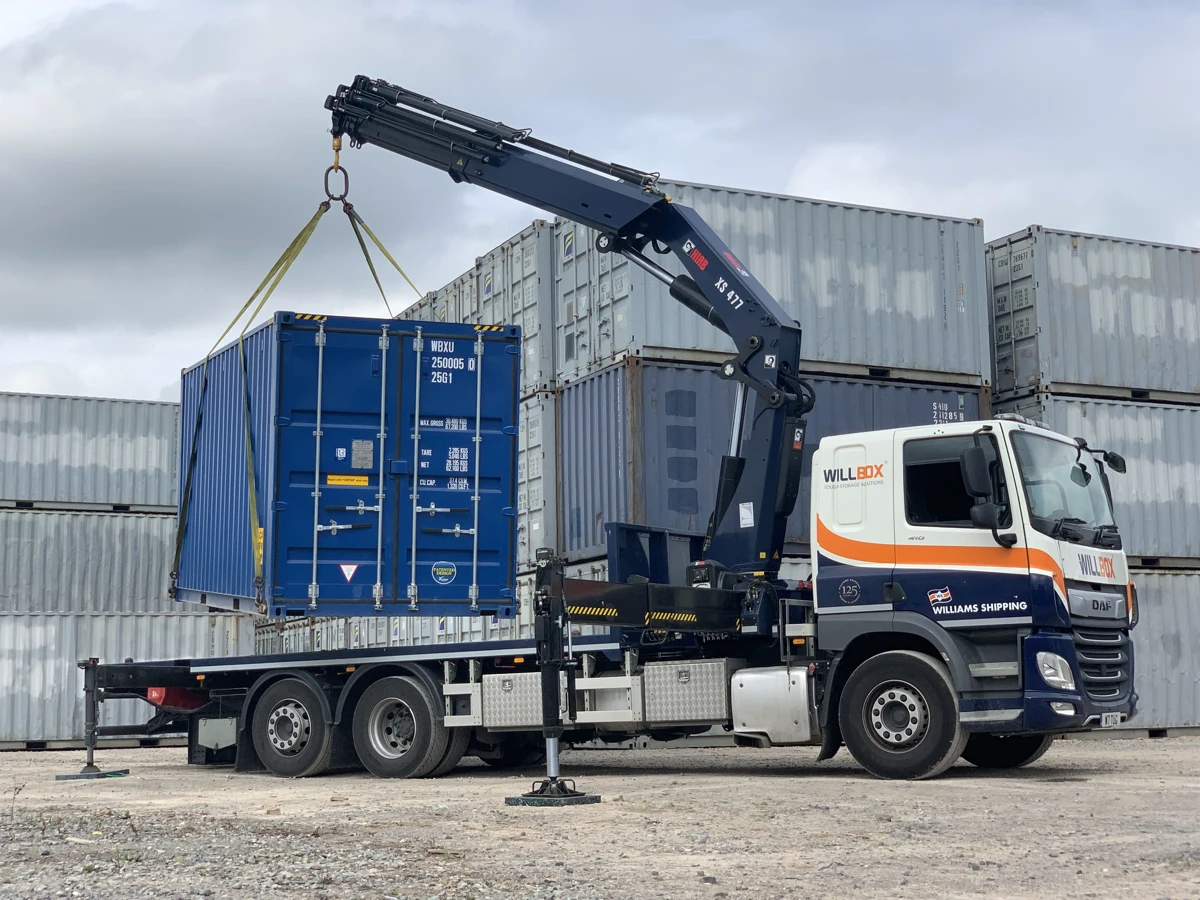 Shipping Container Transport & Moving | Willbox