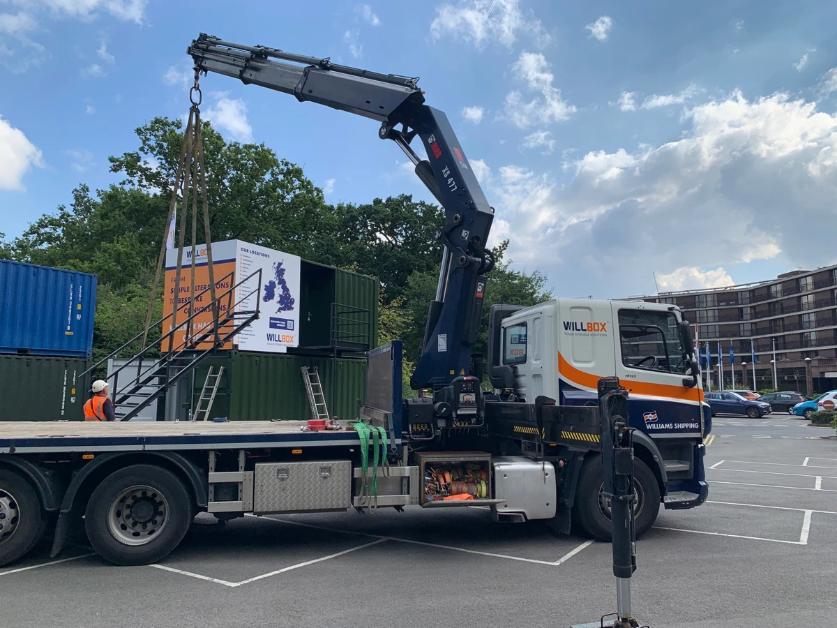 Shipping Container Transport & Moving | Willbox