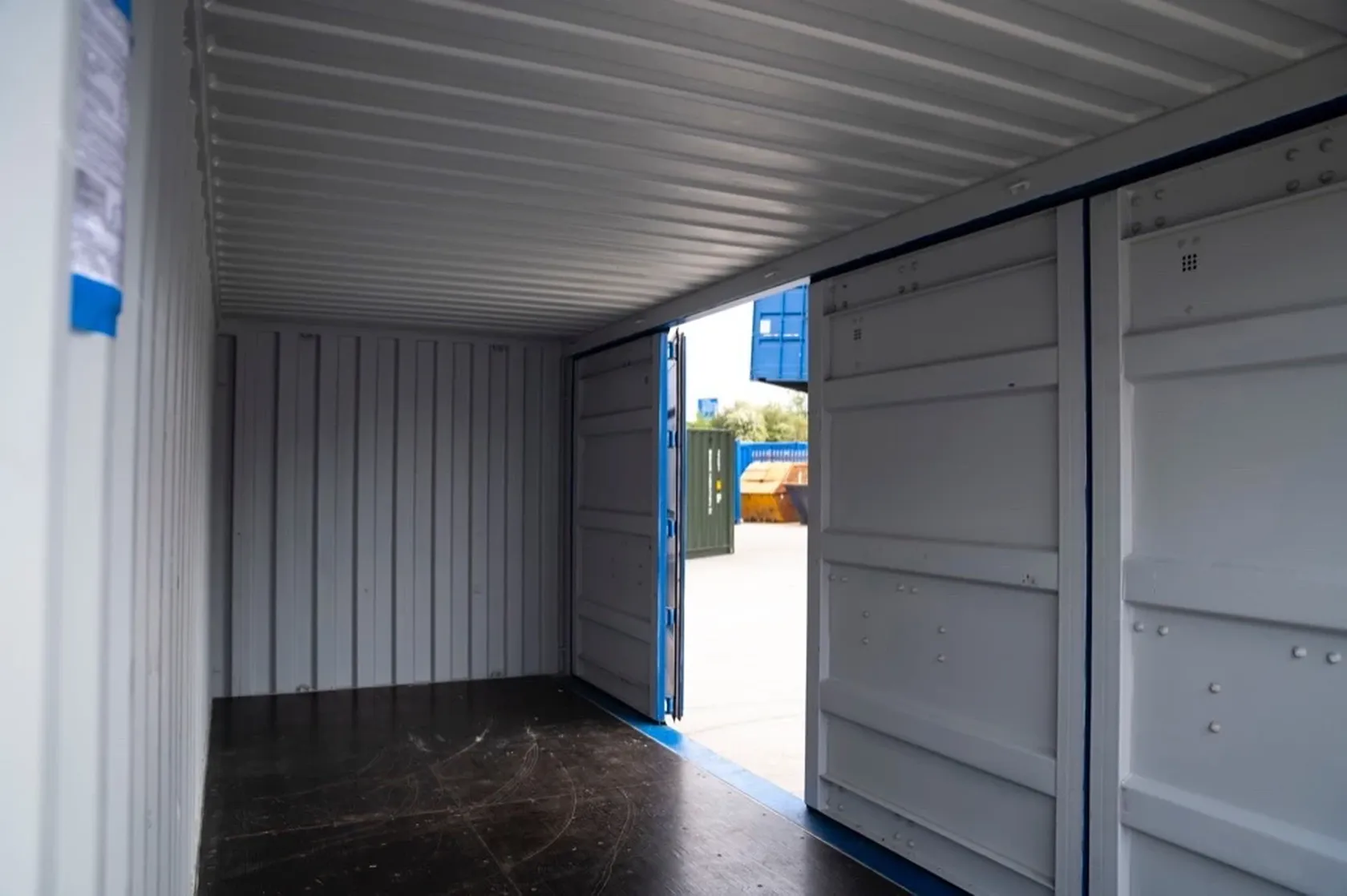 Open Side Shipping Container 20ft & 40ft - Hire & Sales