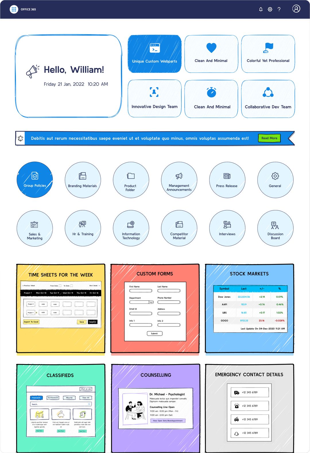 SharePoint Intranet Lookbook | SharePoint Designs