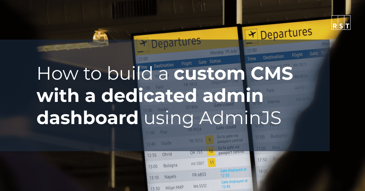 How to build a custom CMS with a dedicated admin dashboard using ...