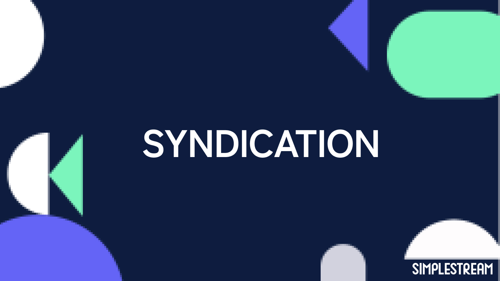 Syndication - Services | Simplestream
