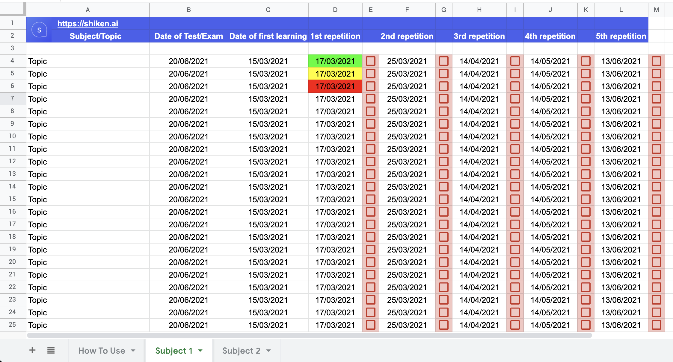 How To Study Using Spaced Repetition