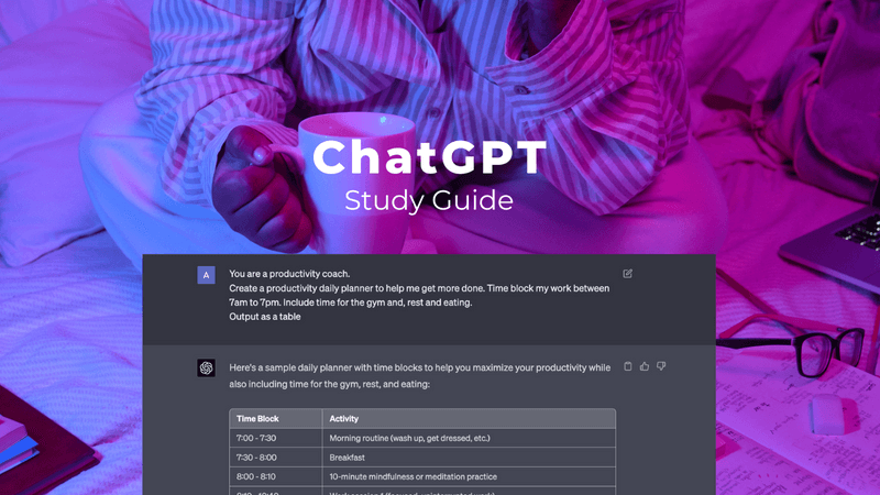 Unlock The Power of ChatGPT For Studying