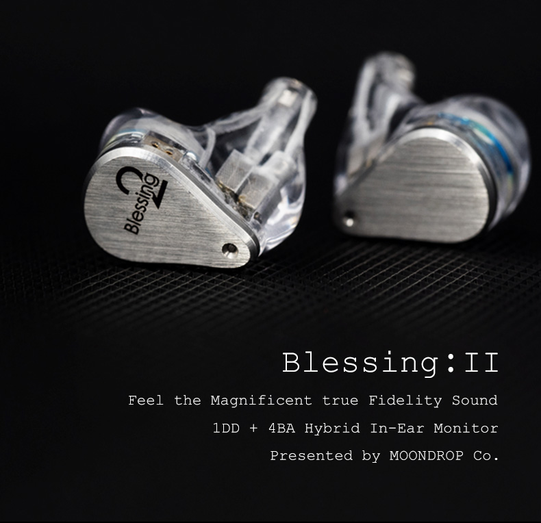 MOONDROP BLESSING2 1DD+4BA In-Ear Monitor | MOONDROP Official Website