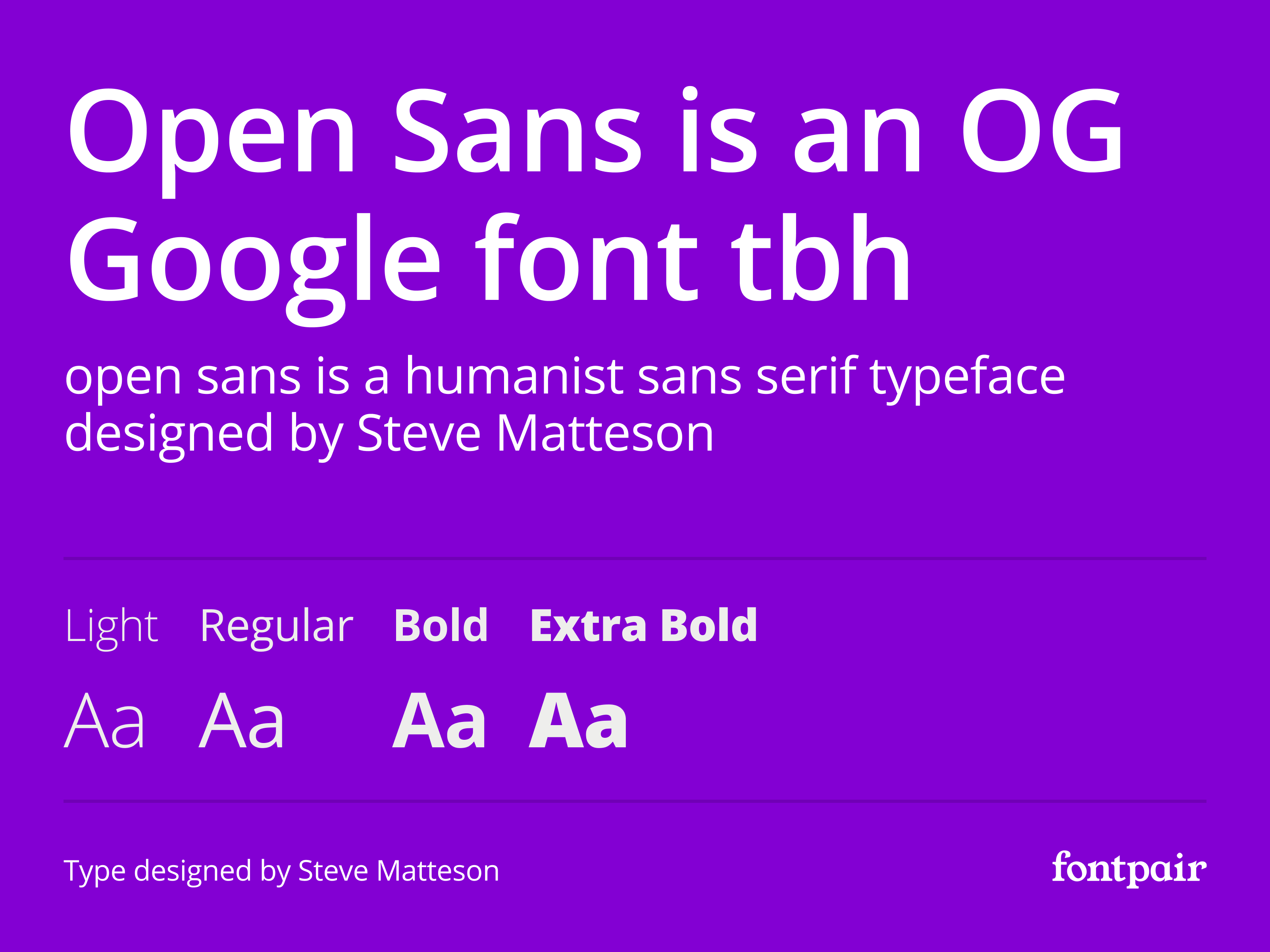 Open Sans Free Sans Serif Font Fontpair