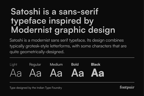 Fontpair - Free, beautiful fonts and font pairings curated just for you