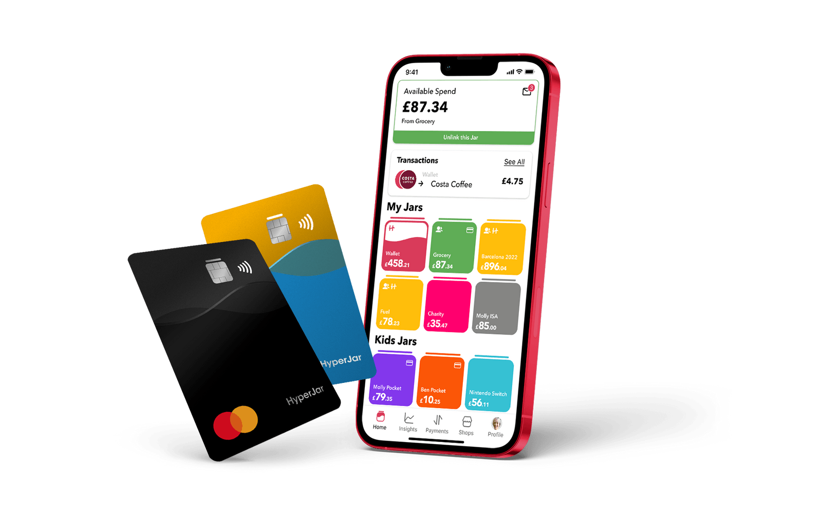 HyperJar - Free Money Savings App & Prepaid Debit Card