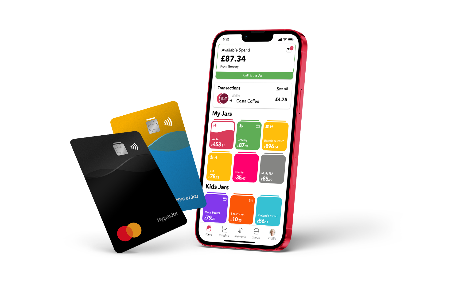 HyperJar - Free Money Savings App & Prepaid Debit Card