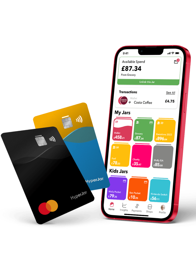 HyperJar - Free Money Savings App & Prepaid Debit Card