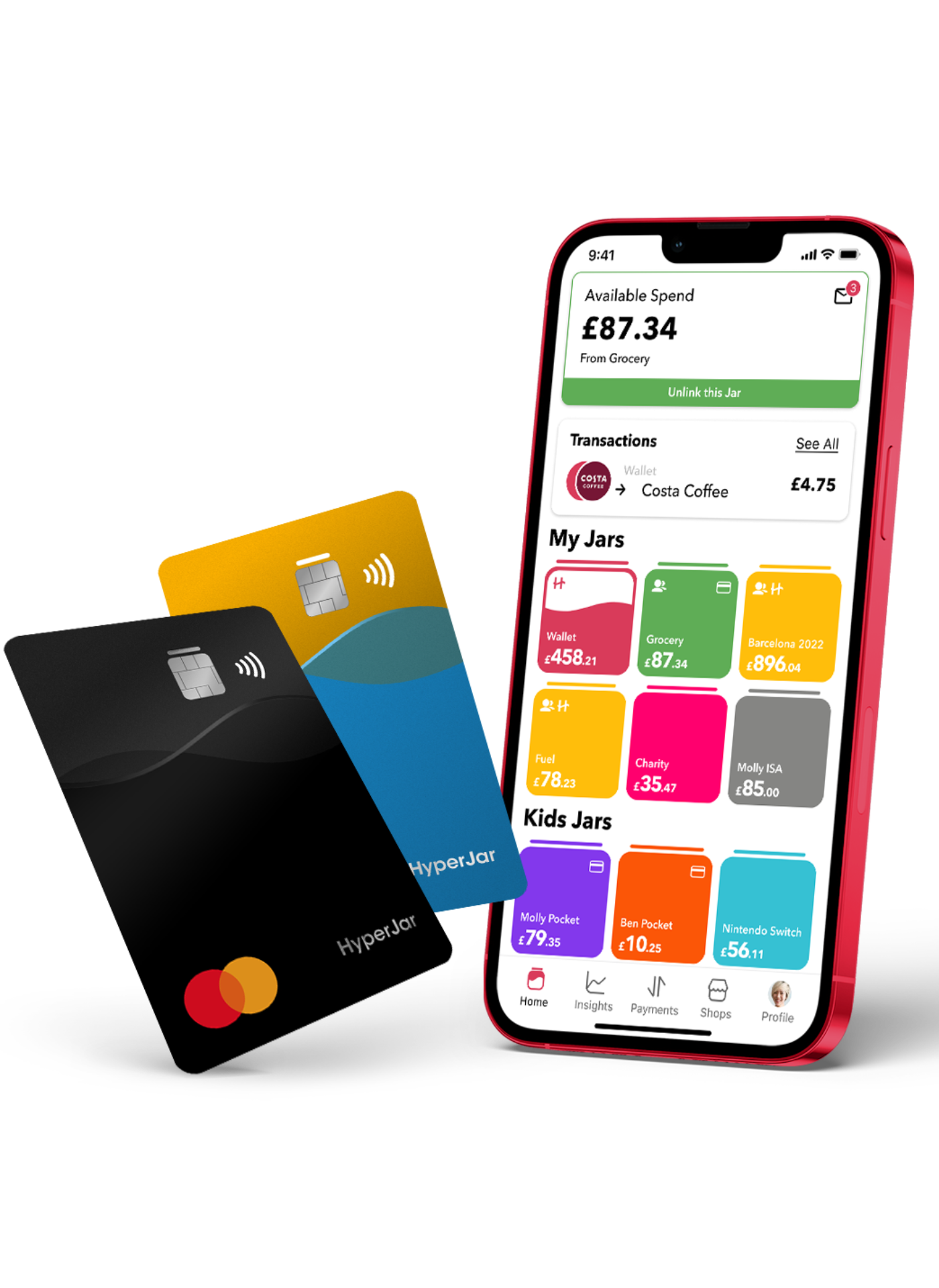 HyperJar - Free Money Savings App & Prepaid Debit Card