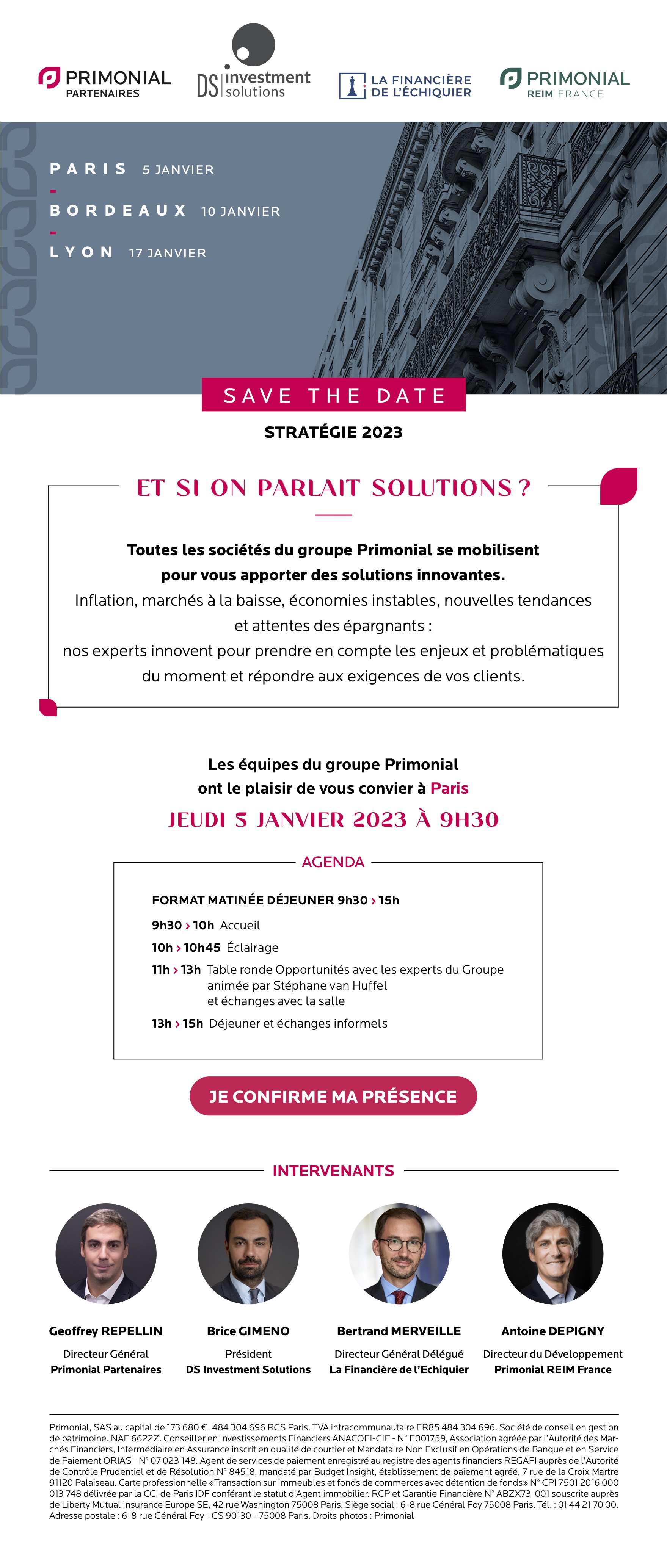 Groupe Primonial : Et si on parlait solutions ? (Paris) | Club ...