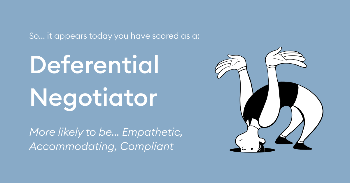 Deferential Negotiator