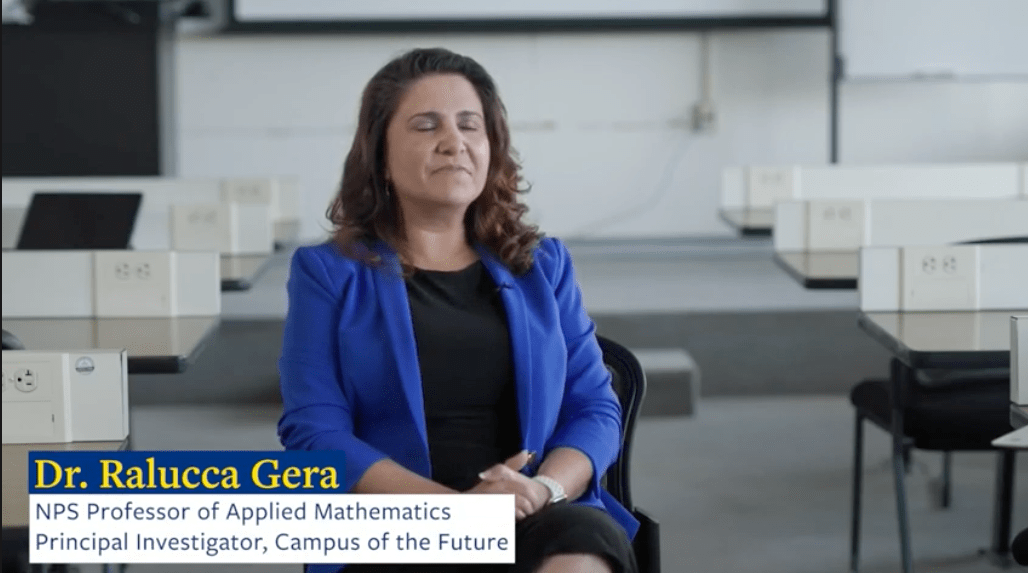 Dr. Ralucca Gera and the Naval Postgraduate School's Campus of the Future